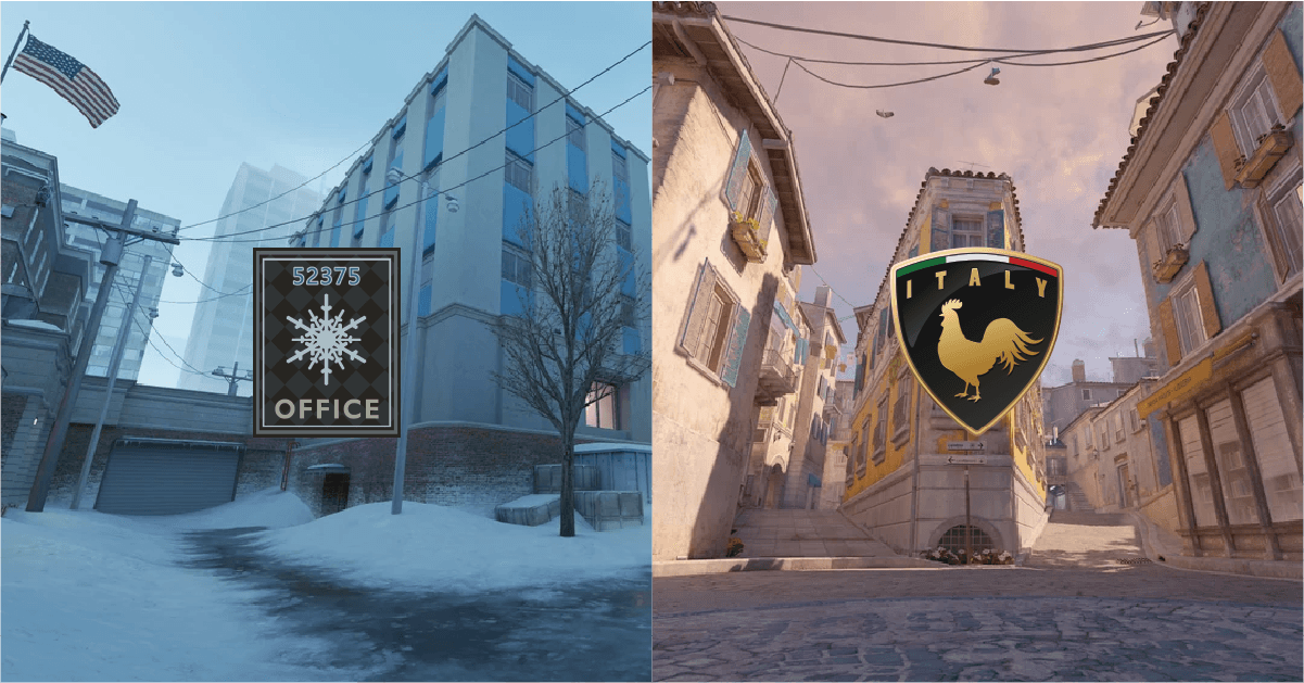 All CS2 Casual, Deathmatch, Wingman, and Arms Race Maps as of 2024
