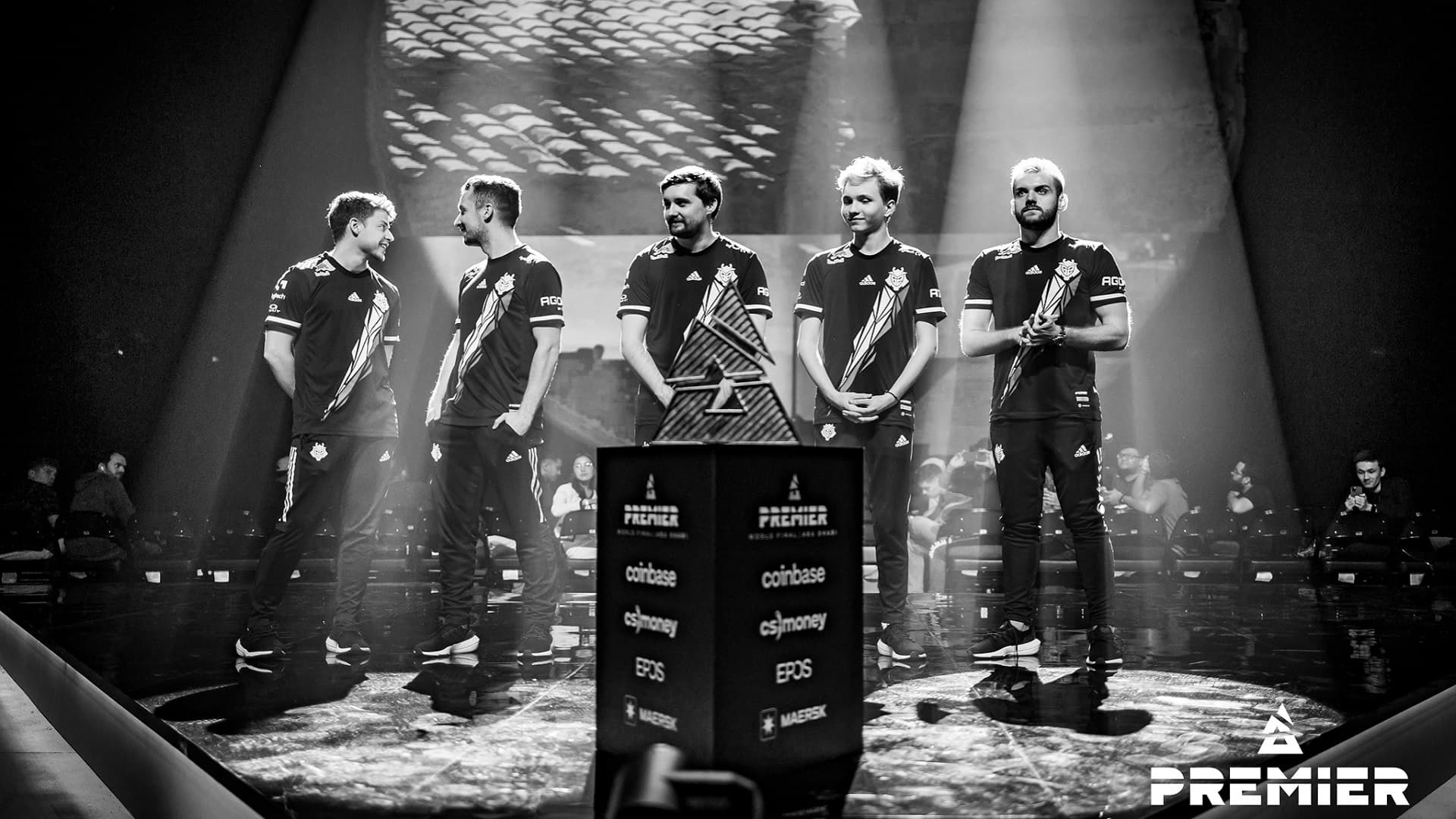 G2 Esports Lift the Blast Premier World Finals Trophy at Ethiad Arena ...
