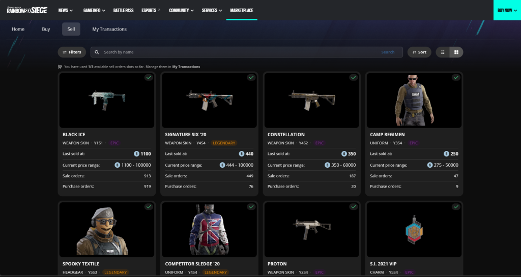 Rainbow Six Siege Marketplace Everything You Need To Know